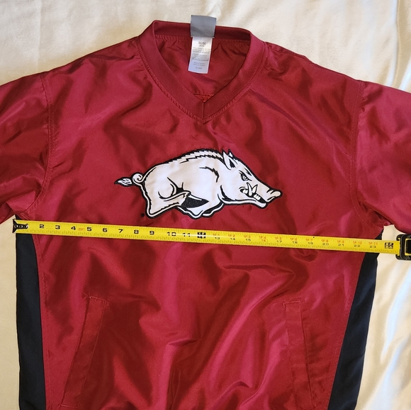 Knights Apparel | Shirts | Vintage Arkansas Razorback Pullover Wind ...